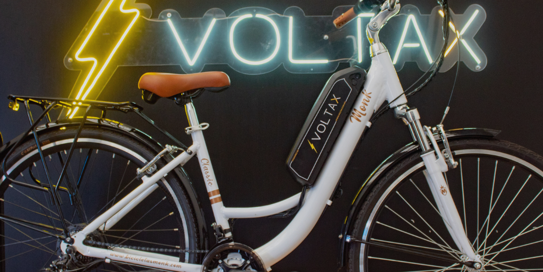 ⚡ Bicicleta Eléctrica VOLTAX Urbana Estilo Europeo con Accesorios 🚴 ...