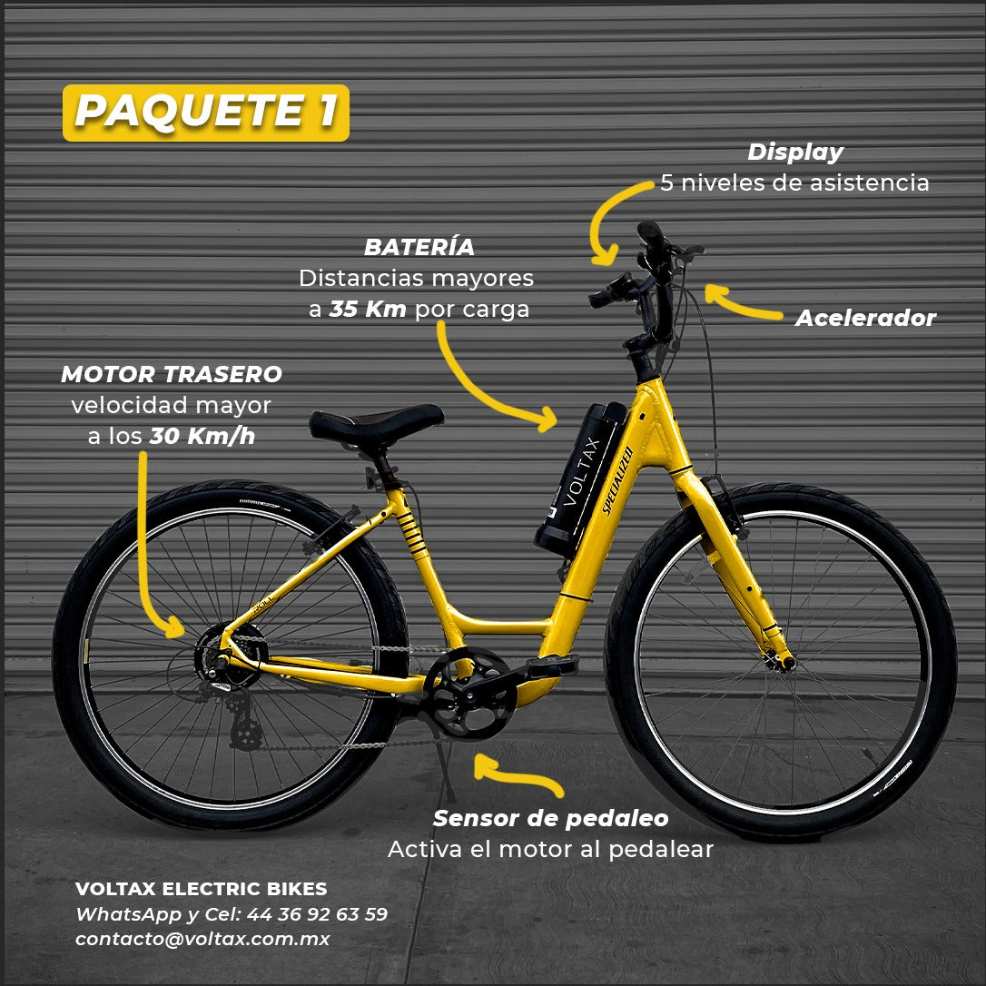 Bicicleta eléctrica urbana – VOLTAX ELECTRIC BIKES